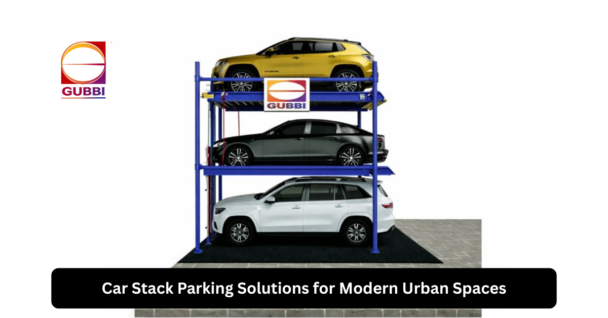 Car Stack Parking System Manufacturer in India Now